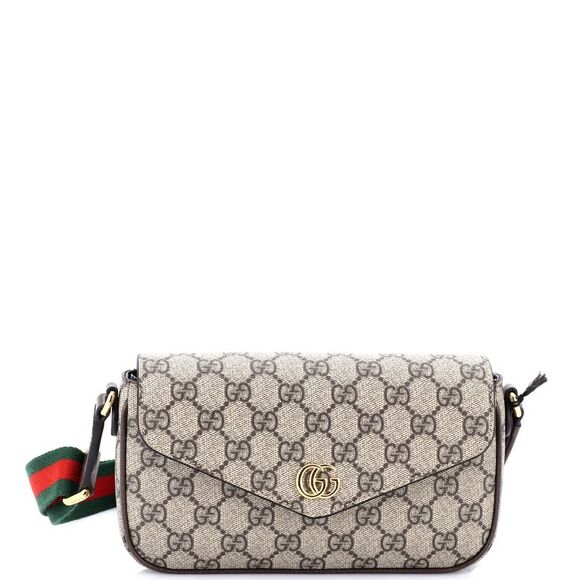 Gucci | Bags | Gucci Ophidia Envelope Flap Shoulder Bag Gg Coated ...